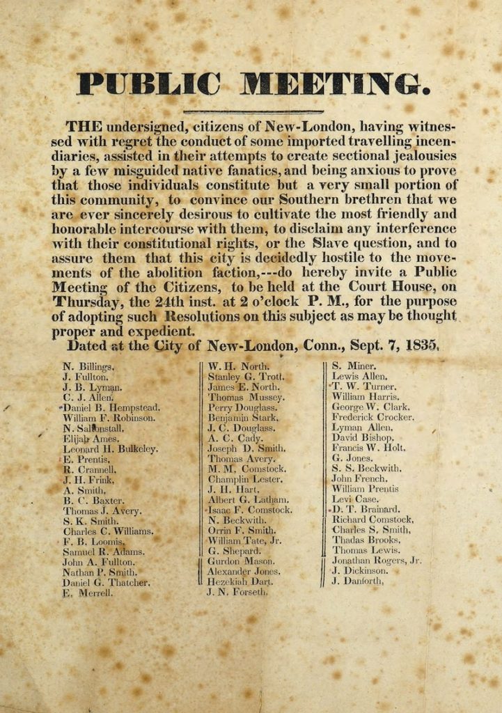 Slavery and Abolition - TeachIt | Connecticut History In The Classroom
