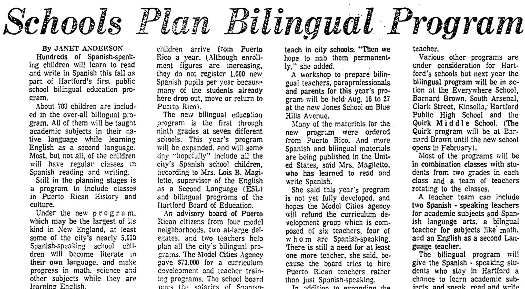 » Grades » High School